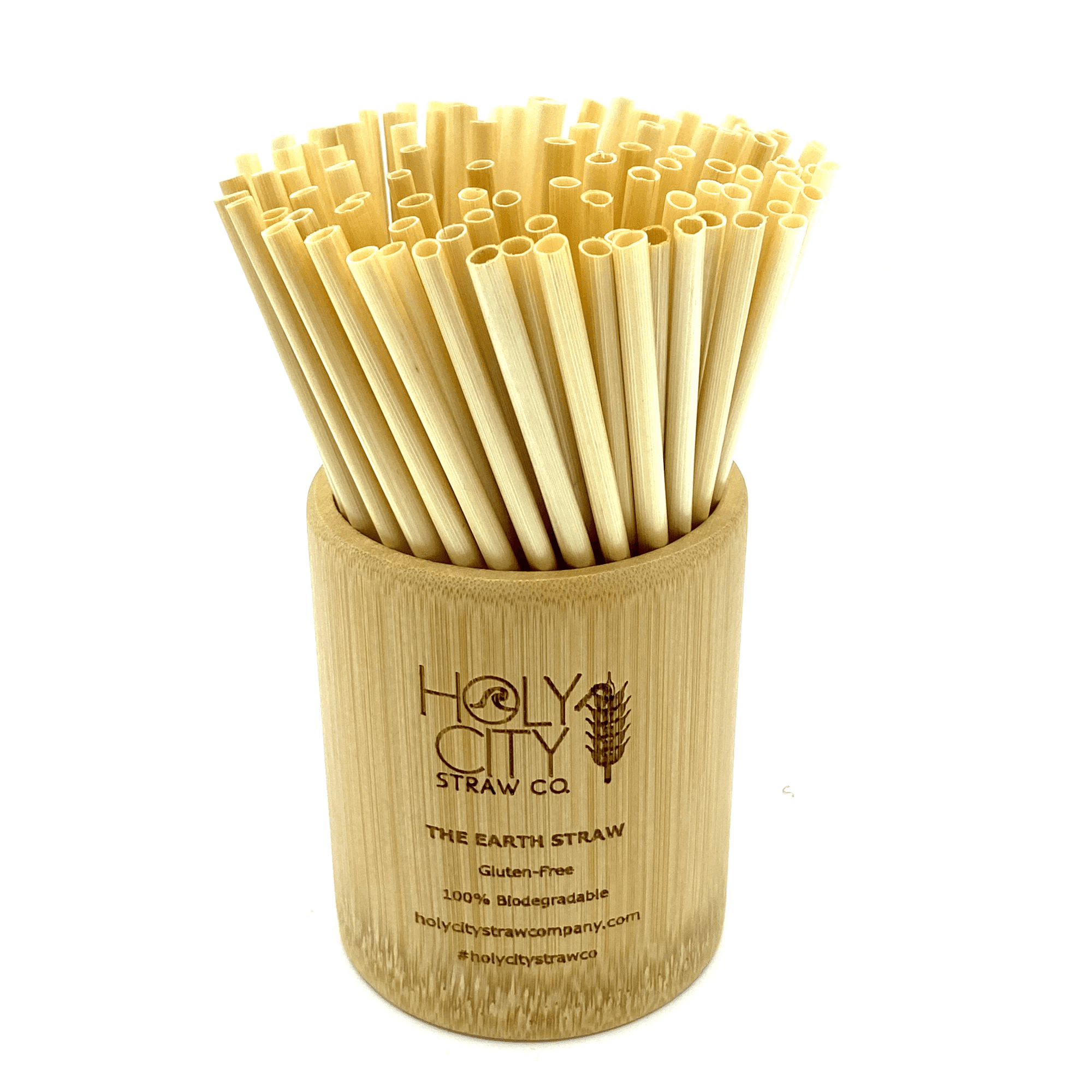 Holy City Straw Company Bamboo Straw Holder - Walmart.com