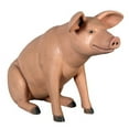 Design Toscano Sitting In Hog Heaven: Giant Pig Statue - Walmart.com