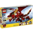 Pre-Owned LEGO Creator Fiery Legend Set #6751 - Walmart.com