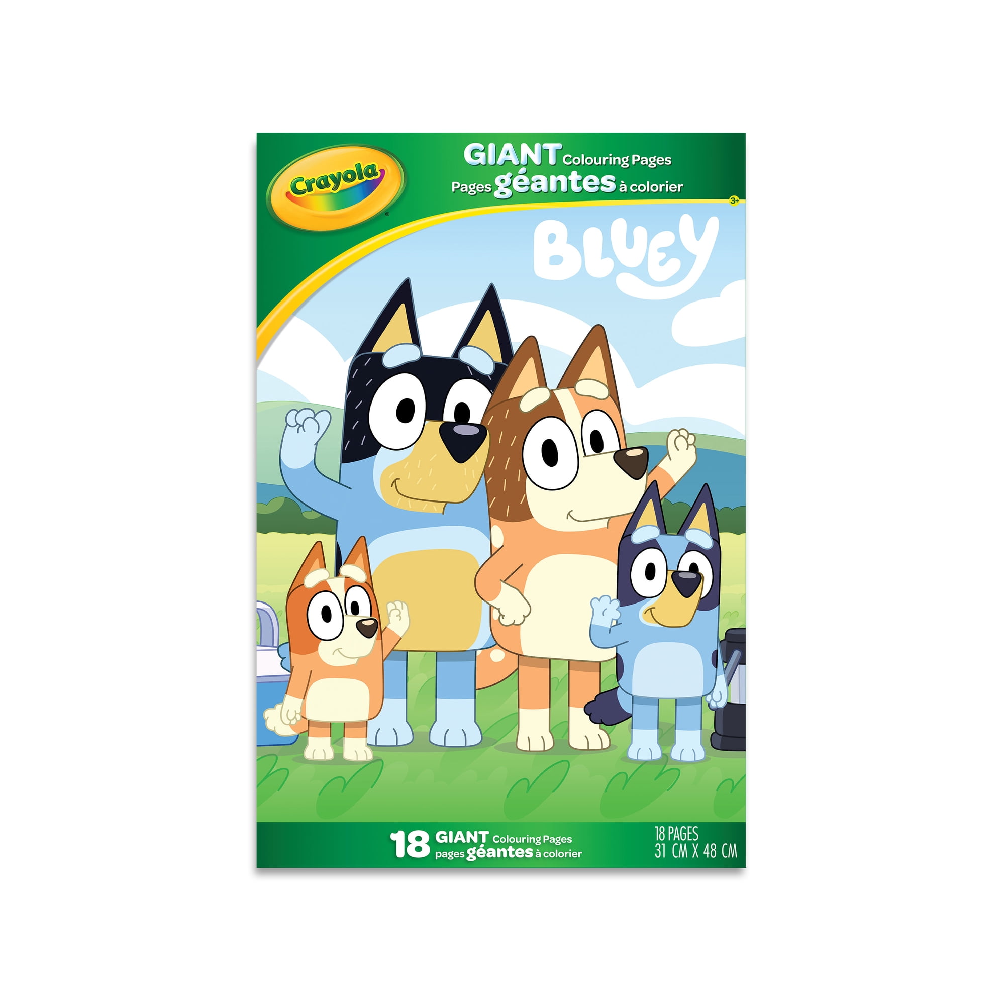Click here for Crayola Giant Colouring Pages  Bluey prices