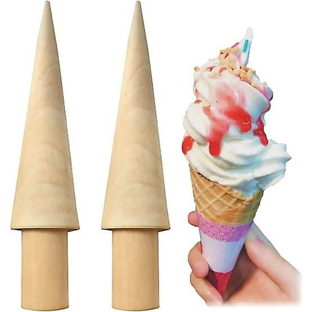 Molde de cucurucho en forma de cono, molde para hielo, cono de helado ...