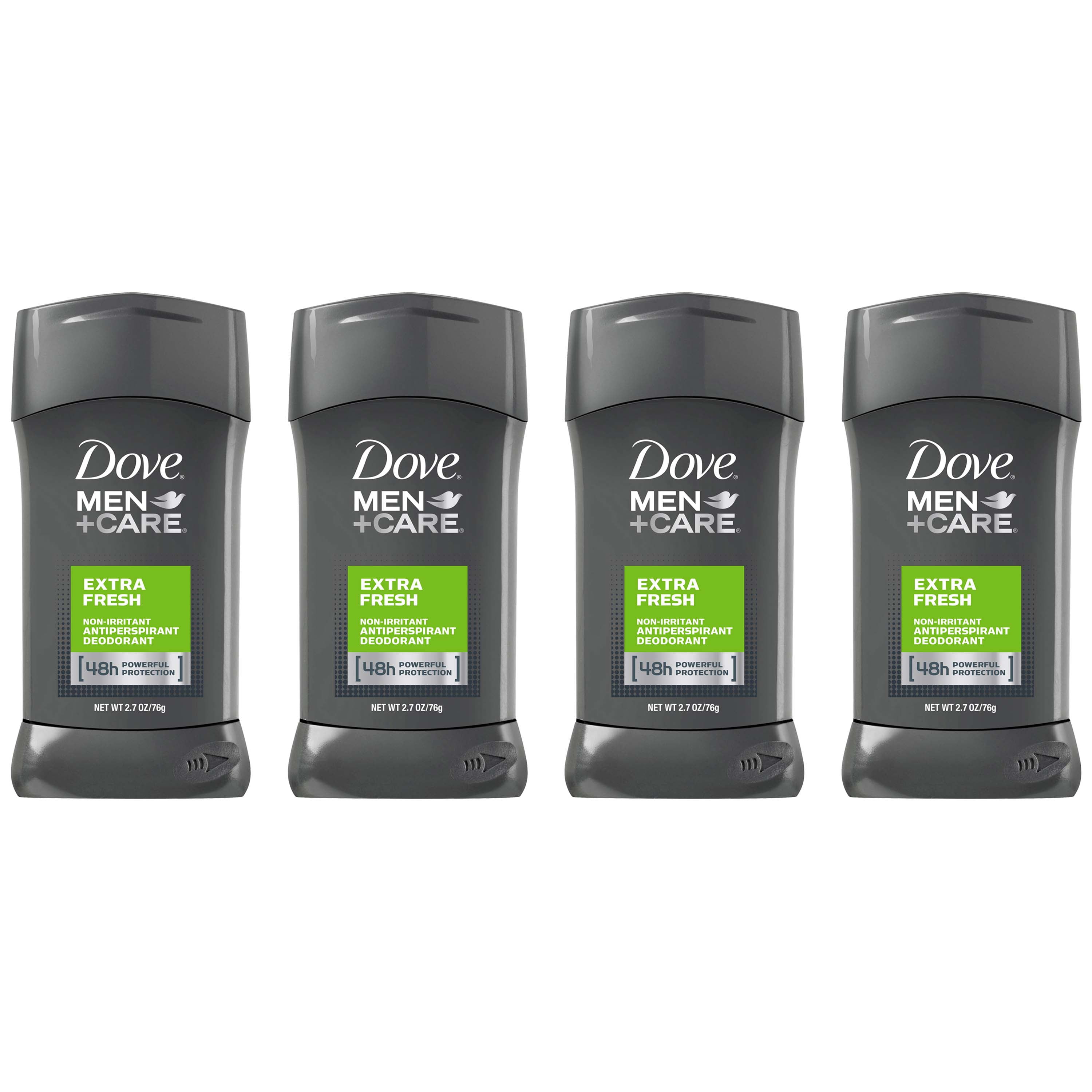 Dove Men+Care Extra Fresh Antiperspirant Deodorant Stick, 2.7 oz, 4 ...