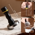 2-in-1 Espresso Tamper Kit, 51mm Coffee Tamper with WDT Tool, Aluminum ...