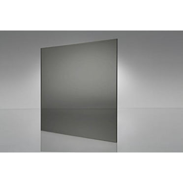 Sibe-R Plastic Supply℠ Acrylic Dark Gray/Smoke Plexiglass 1/4" Thick 6 ...
