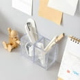 2026 New 3 Pack Clear Acrylic Pen Holder Cup, Multi-Functional Makeup ...