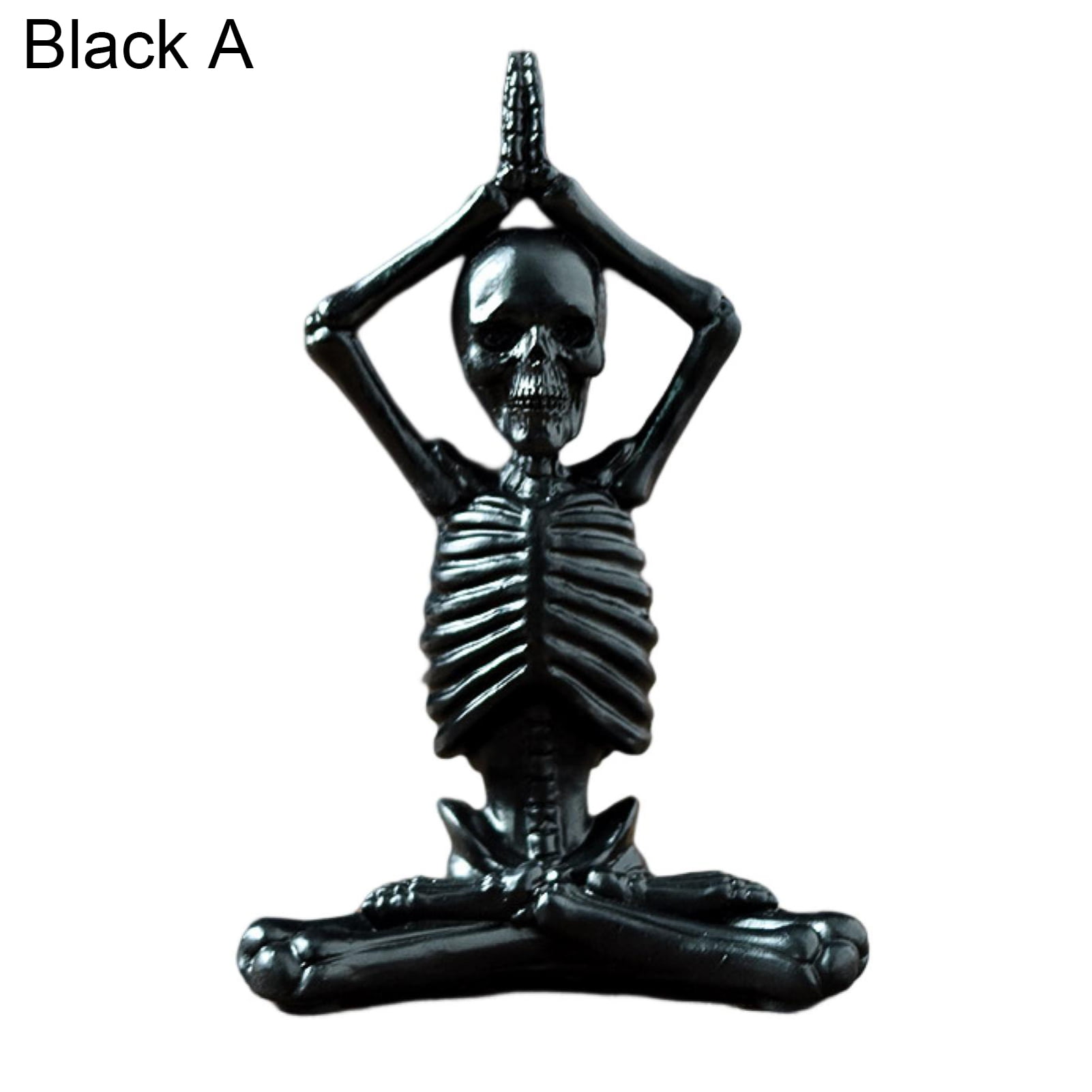 Hadanceo Halloween Yoga Skeleton Horror Ghost Festival Desktop Skeleton ...
