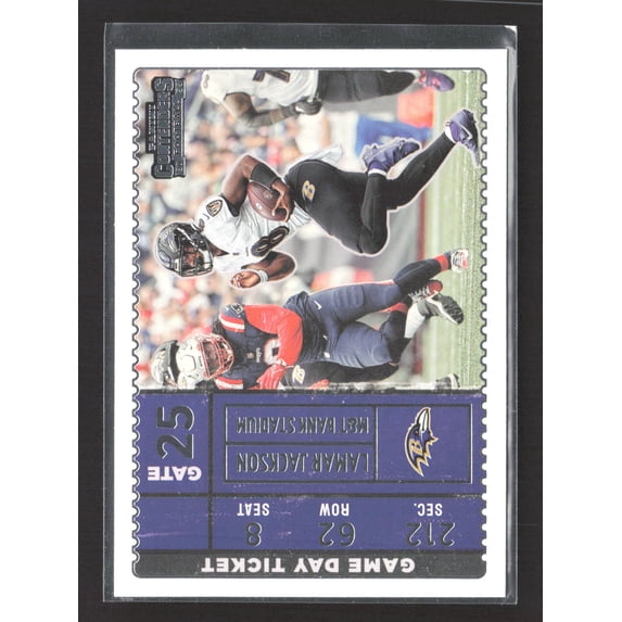 2023 Panini Contenders Football Game Day Ticket Lamar Jackson #GDT-LJA ...