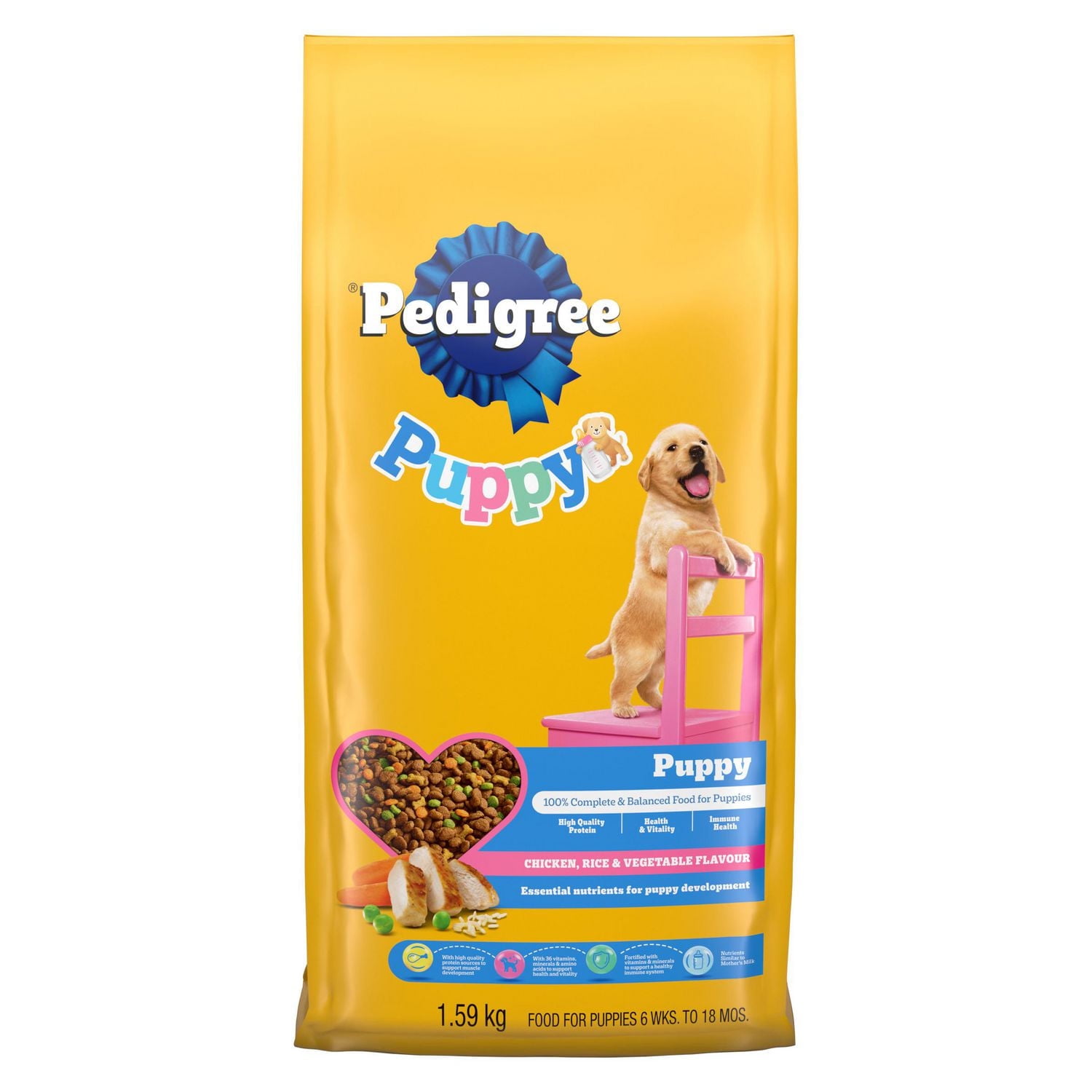 Click here for Pedigree Puppy Dry Dog Food Chicken  Rice & Vegeta... prices