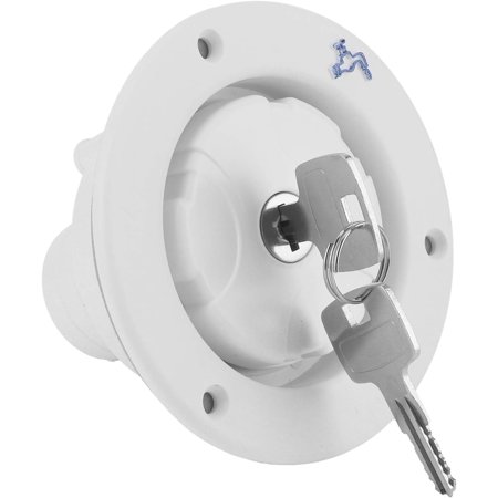 Lockable Inlet 80mm Waterproof Water Stopper Inlet Filler Tank with 2 ...