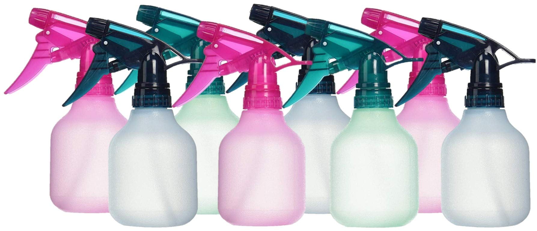 Tolco Empty Spray Bottle 8 oz. Frosted Assorted Colors (Pack of 8 ...