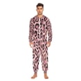 1-Pack Onesie Adult Hooded Pajamas, Soft Fleece Full Zip One Piece ...