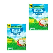 Hidden Valley Original Ranch Dips Mix Gluten Free (Pack of 8) - Walmart.com