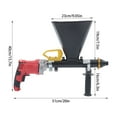 Electric Grout Mortar Tuck Pointing Gun 700W Injection Pump Grouting ...