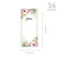 Koyal Wholesale Classic Peonies Printable Wedding Paper Menu Cards for ...