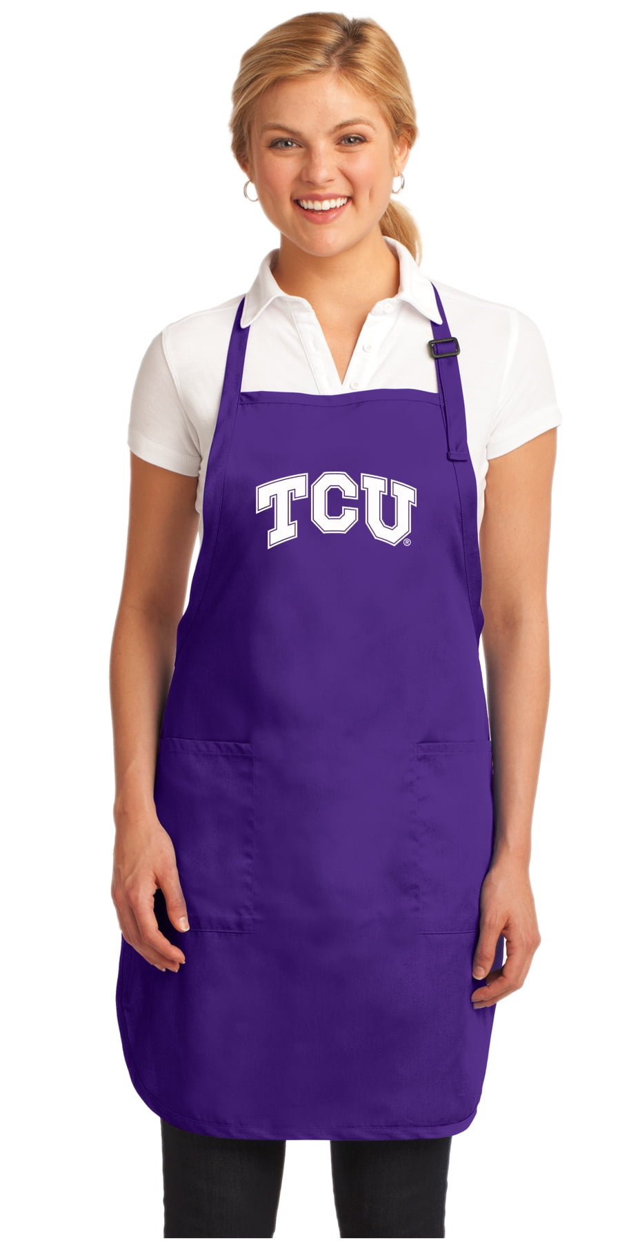 Deluxe Texas Christian University Apron - AMERICAN MADE TCU Apron for ...