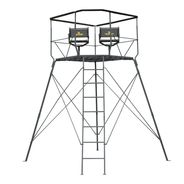 Rivers Edge® Outpost Tower Stand, Crater™ Core Curtain, RE400 - Walmart.com