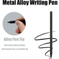 Blue Metal Alloy Writing Instrument Pens, The Endless Pencil, Reusable ...