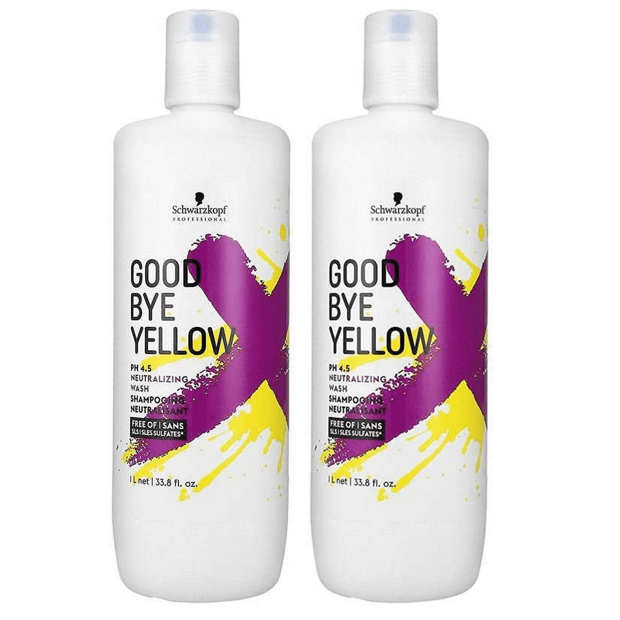 Click here for Schwarzkopf Good Bye Yellow Shampoo 33.8 Ounce (Pa... prices