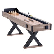 Shuffleboard Table, 9ft Poly Coated Surface, with Accessories, Abacus ...