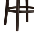 Hillsdale Furniture Halbrooke Wood Bar Height Swivel Stool Cream