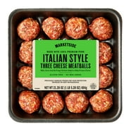 Great Value Fully Cooked Homestyle Meatballs, Family Size, 48 oz ...
