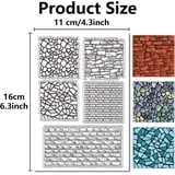 Brick Wall Background Clear Stamps Shattered Fold Texture Vintage ...