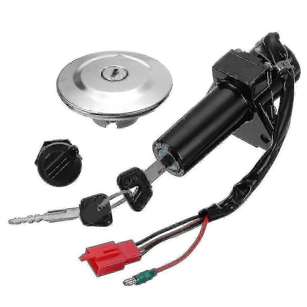 Ybr125 Ybr 125 2007-2014 Ignition Switch Fuel Cap Seat Lock Key ...