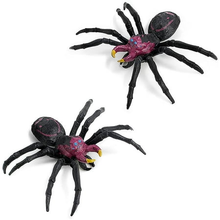 2 PCS Realistic Spider Figures, Giant toy Spider Animal Model ...