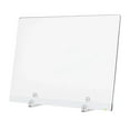 11.8Inch*7.8Inch Acrylic Dry Erase Board with Light- Dimmable LED Note ...