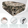 King Quilt Bedding Set Retro Traditional Turkish Floral Pattern ...