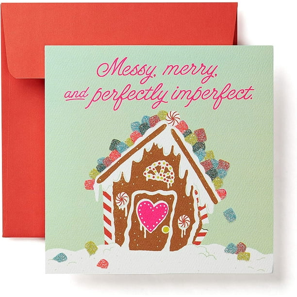 American Greetings Romantic Christmas Card (Gingerbread House) - Walmart.ca