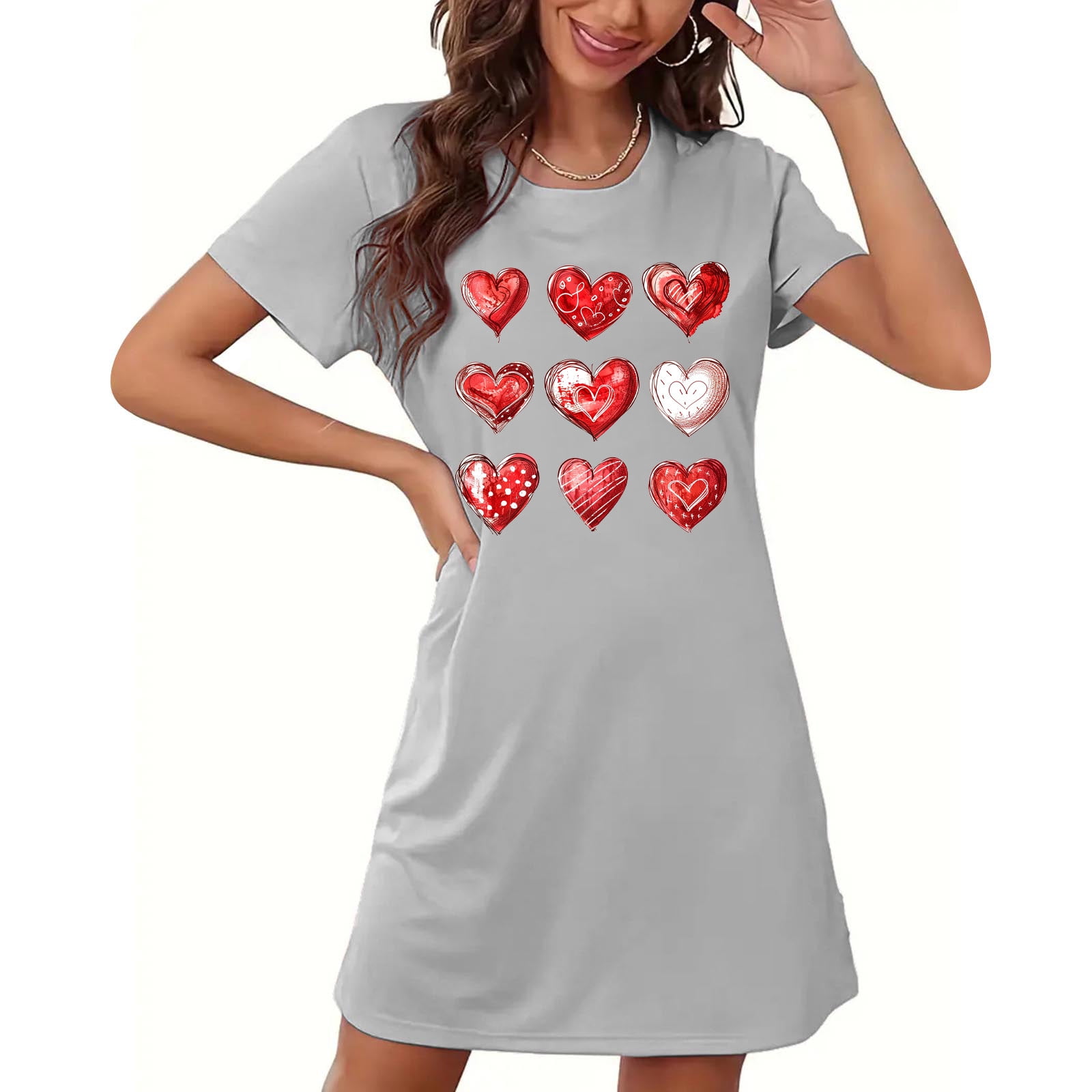 Click here for Censtreet Nightgowns For Women Sleapwear Short Sle... prices