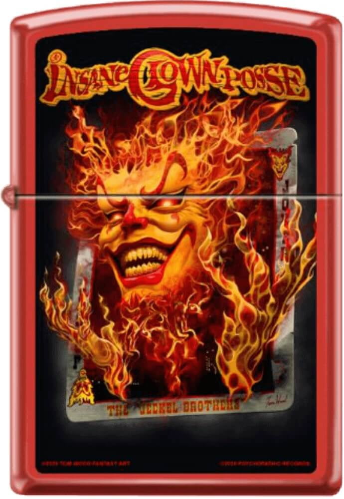 ICP The Jeckel Brothers - Red Matte Zippo Lighter - Walmart.com