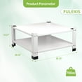 GangMei 2 Pack Laundry Pedestals, 700lbs Capacity, Washer & Dryer Base ...