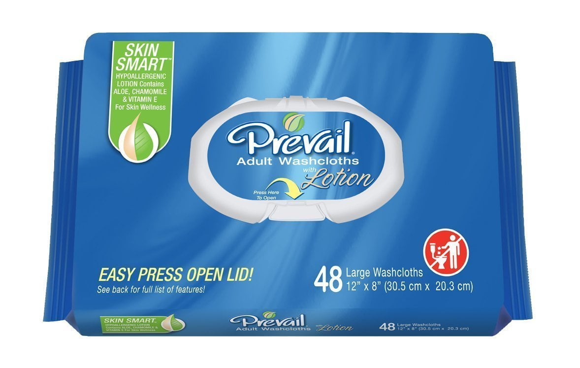 First Quality WW-910 Prevail Wipes Soft Pack, Fresh Scnt w Lotion 12x8 ...