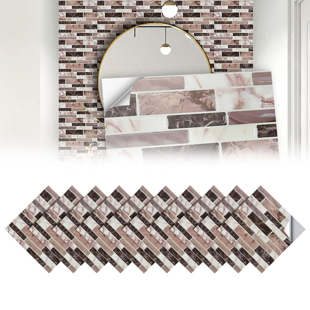 Click here for Keinxs Peel And Stick Backsplash 10 Sheet Wall Til... prices