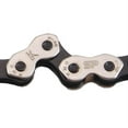 KMC Chain K710 Kool Chain: 1/8" 112 Links Silver/Black Bike Chain ...