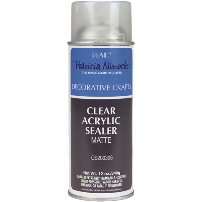 Click here for Plaid Clear Acrylic Sealer Aerosol Spray 12oz-Matt... prices