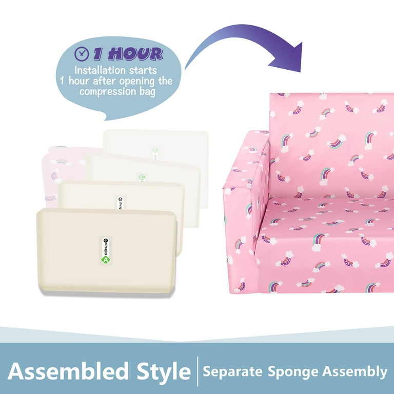 Kmart Flip Out Sofa Pink | Baci Living Room