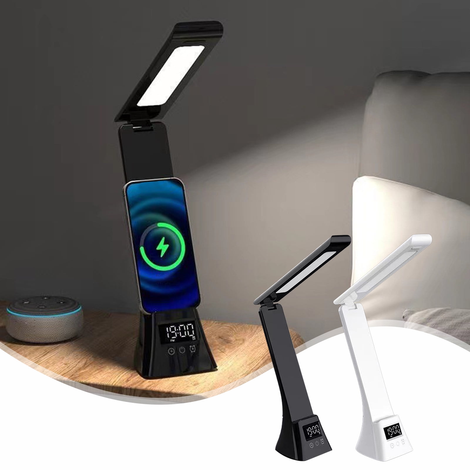 Click here for Byikun Led Smart Desk Lamp With Wireless Charging... prices