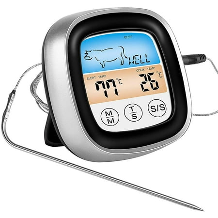 CARBONLIKE Digital BBQ Food Thermometer BBQ Meat Thermometer Instant ...