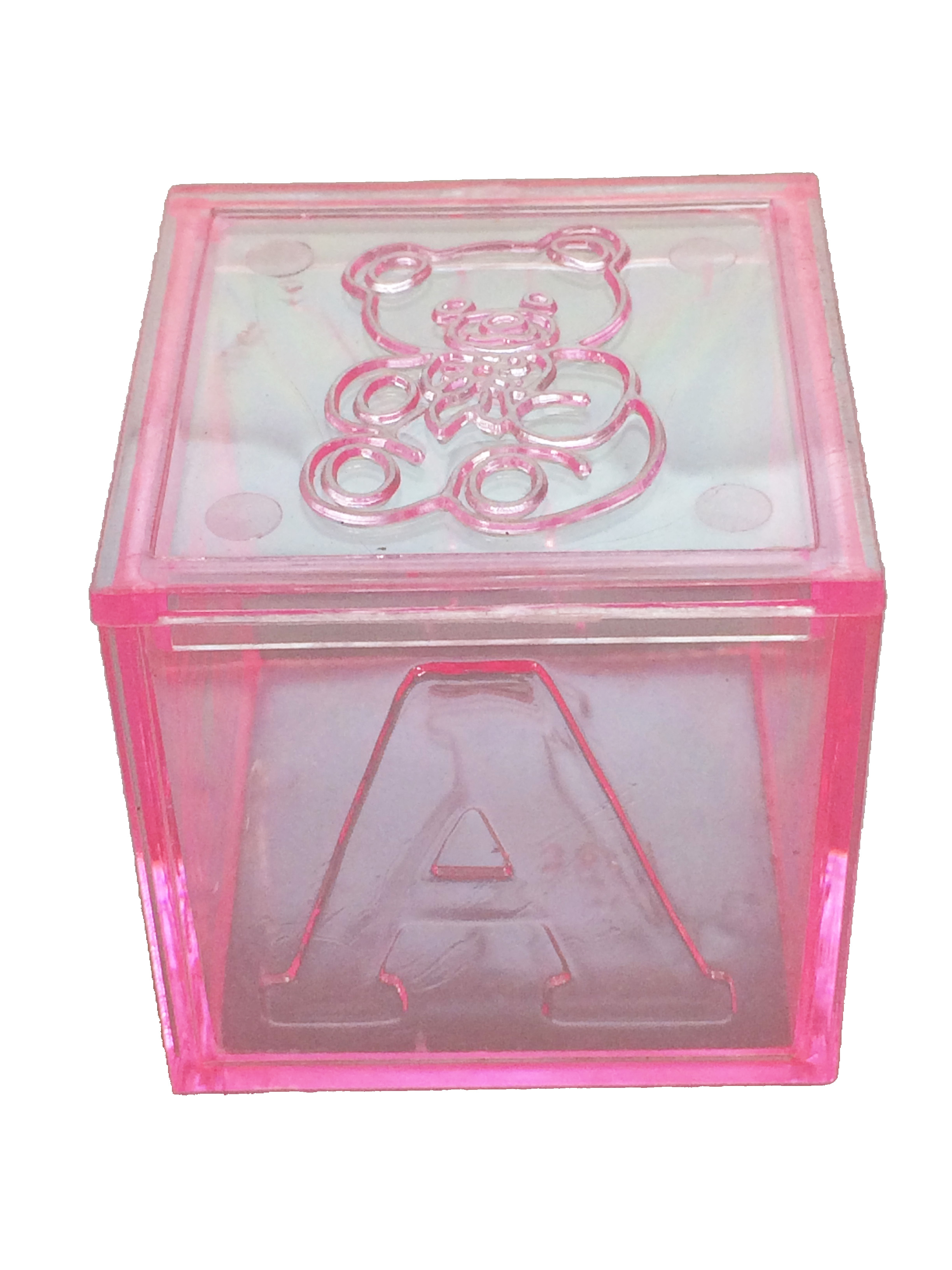 Buy 24 Adorable Plastic Alphabet Fillable Baby Blocks for Baby Showers ...