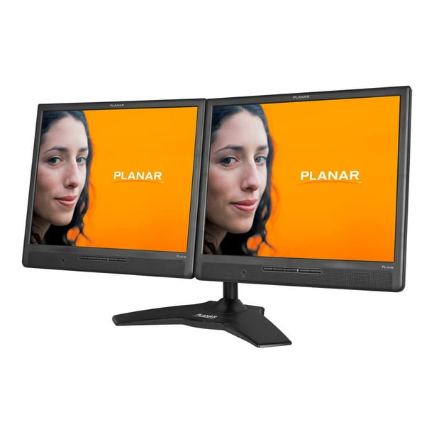 Planar Dual Monitor - Stand - for 2 LCD displays - screen size: 15"-24 ...