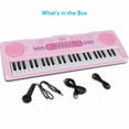 Pyle PKBRD4911PK Portable Rechargeable Kids Music Keyboard with Wired ...