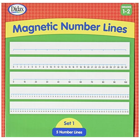 Didax Educational Resources Magnetic Number Lines, Gr 1-2 | Walmart Canada