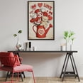 Bear Rose Love Happy Valentine's Day 1000 Piece Jigsaw Puzzle for ...