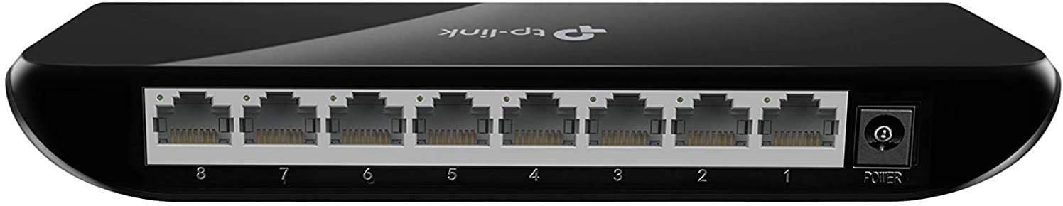 8 Port Gigabit Ethernet Network Switch | Plug and Play | Desktop or ...