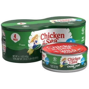 Great Value Chunk Light Tuna in Water, 5 oz - Walmart.com