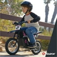 Razor Mini Youth Motocross MX125 Electric Dirt Bike - Black, Ideal for Kids 7+, 40-80 lbs with ...