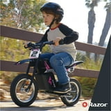 Razor Mini Youth Motocross MX125 Electric Dirt Bike - Black, Ideal for ...